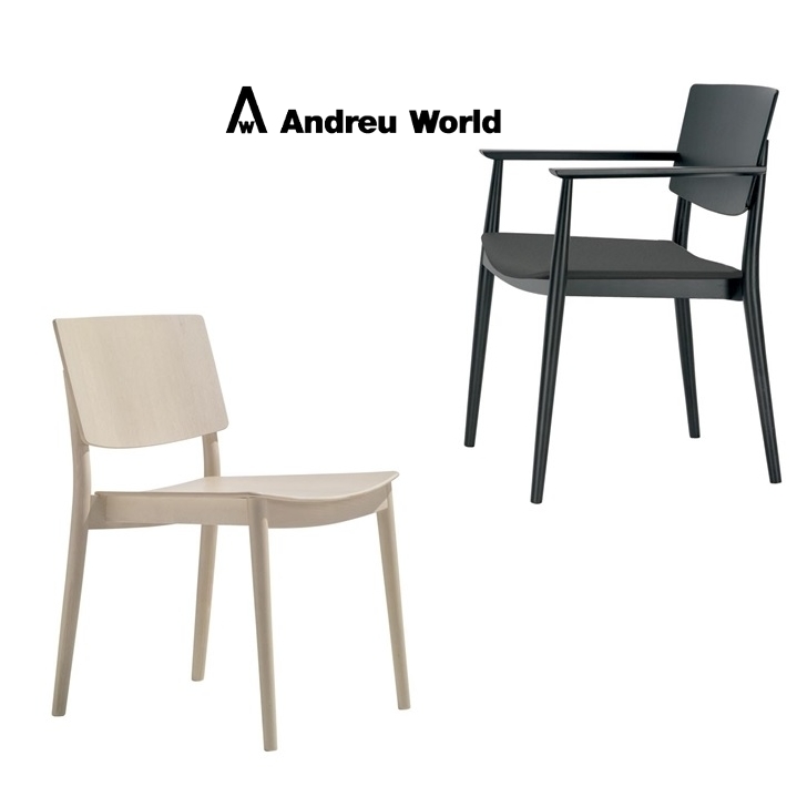 Silla Happy Andreu World Contract - Sillas de Oficina y Bar