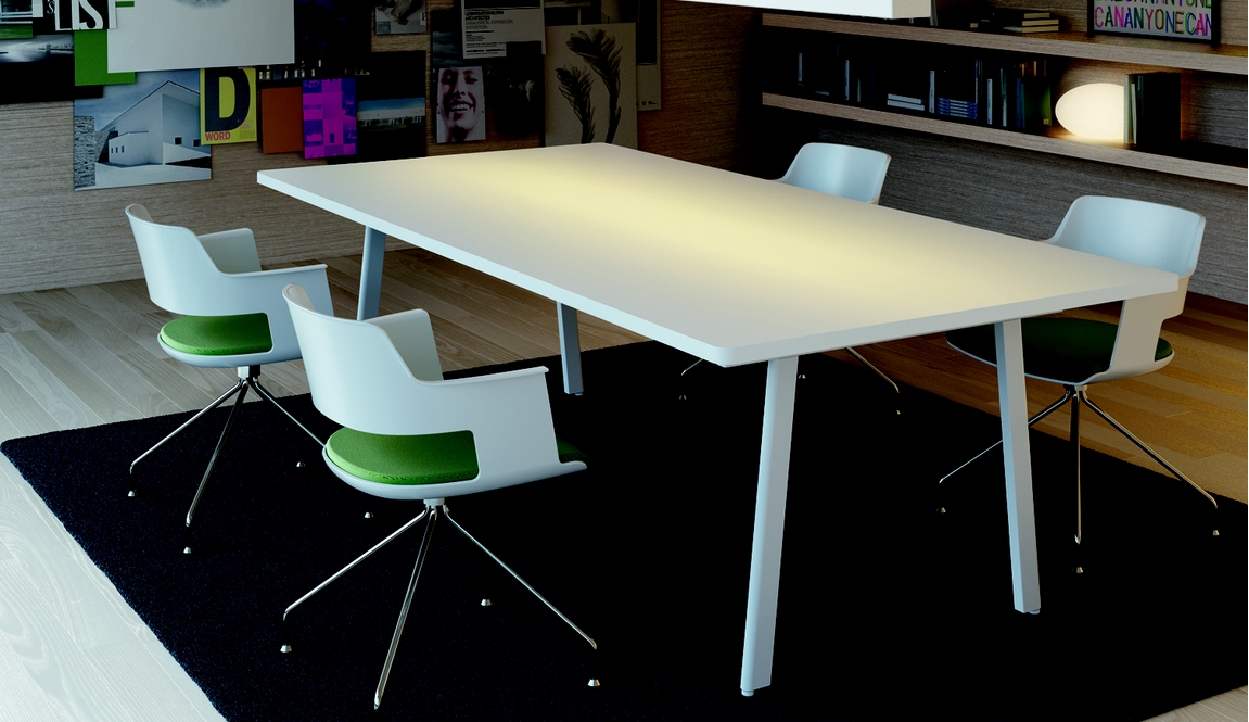 Mesa oficina 45-M 10 - Sillas Mesas y Taburetes Multisilla
